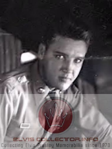 WM RARE Army wonderful candid smirk | The Elvis Expert